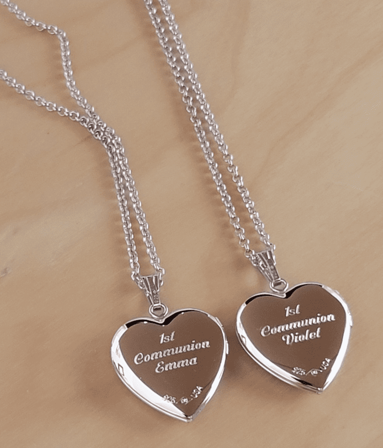 First Communion Locket - BeadifulBABY