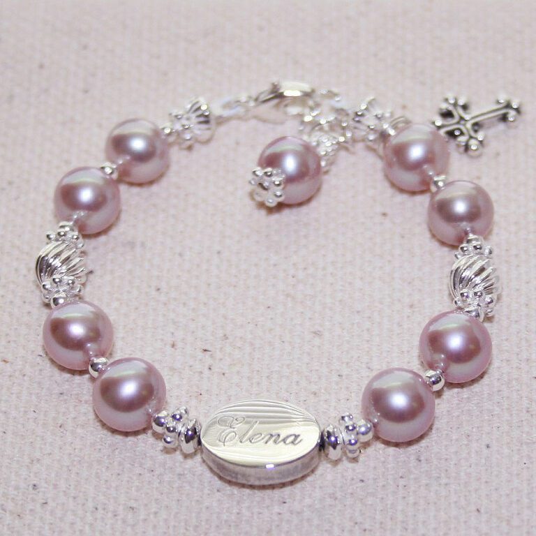 Newborn Pearl Bracelet by Grow-With-Me® - BeadifulBABY