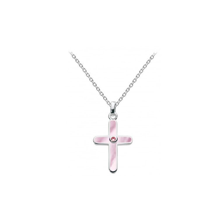 Little Girls Cross Necklace - BeadifulBABY