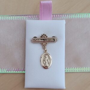 Miraculous Pin for Baby's Baptism - BeadifulBABY