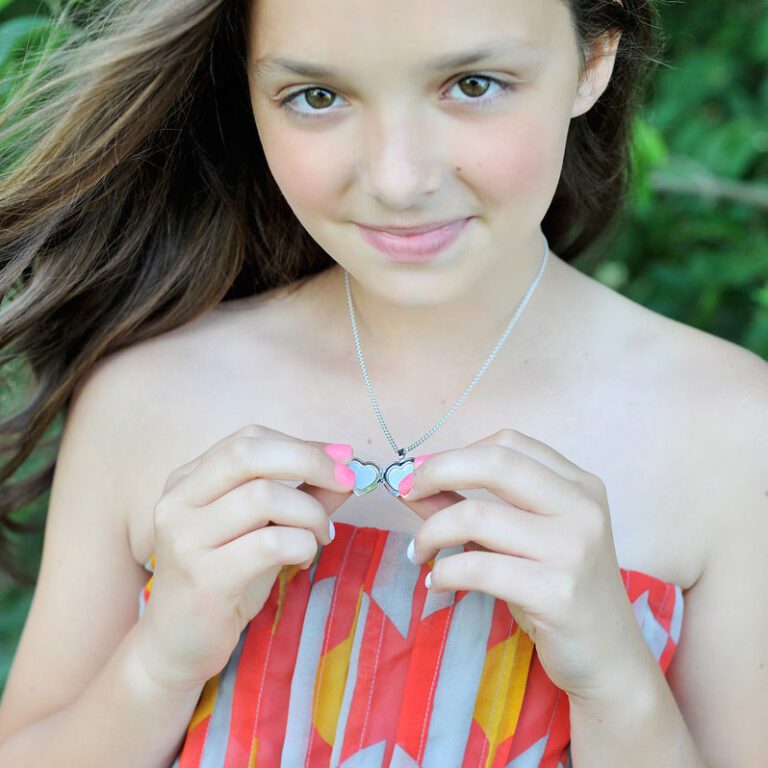 I Love You Heart Locket - Engravable - BeadifulBABY